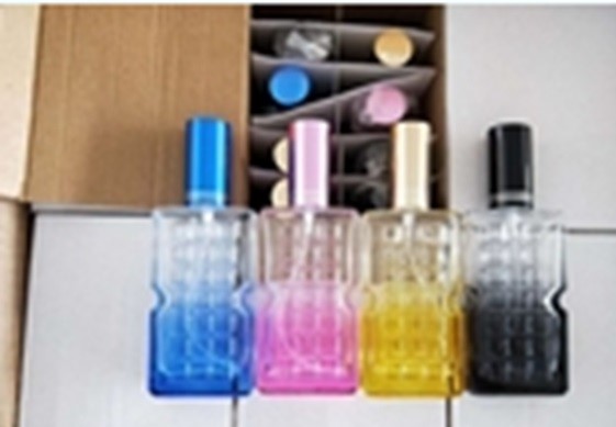 BOTELLAS 50ML SH-452 mix colors bottle - La Casa Del Perfume Perú